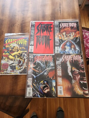 Sabretooth Death Hunt 1-4 & Red Zone Special - Marvel Comic books | eBay