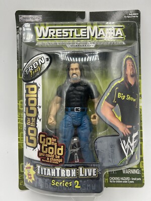 WWF Jakks WrestleMania 2000 TitanTron Live Series 2 The Big Show WHITE ...
