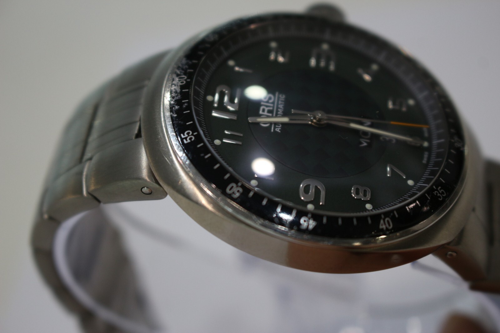 Oris Titanium 7589 Watch Men's Automatic | eBay