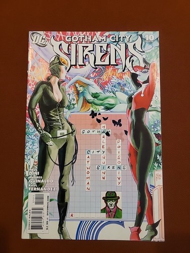 GOTHAM CITY SIRENS 10 GUILLEM MARCH COVER ART (2010, DC COMICS) | eBay