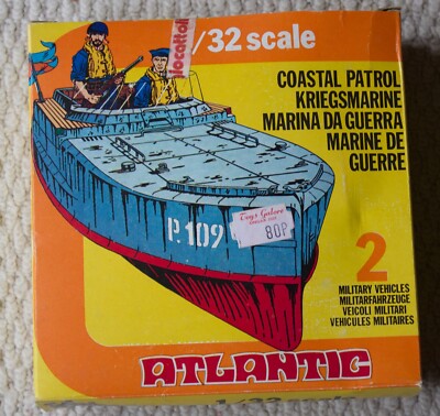 Atlantic Toy Soldiers Boxed scale 1/32 2155 german costal patrol ...