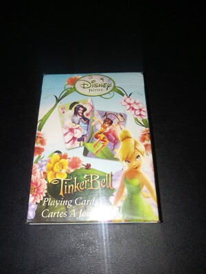 Disney BICYCLE 2008 Tinkerbell and Fairy Friends Playing Cards New ...
