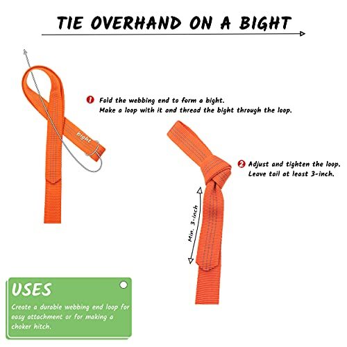 Nylon Tubular Webbing Tape Heavy Duty Climbing Rescue Rope Work ...