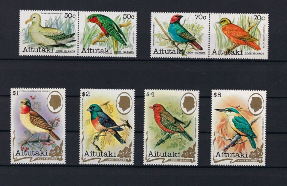 Aitutaki 1980-82 - Bird Definitives - Set of 36 - MNH | eBay