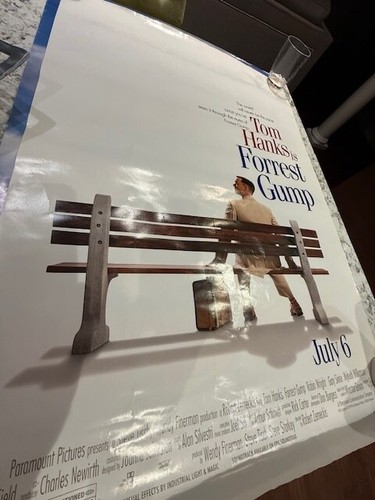 VINTAGE Forrest Gump 1994 Original Movie Poster 27x40" Rolled Double ...