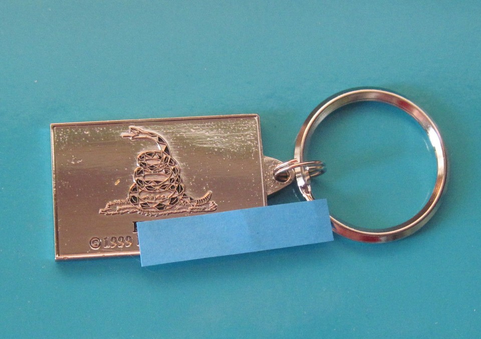 DON'T TREAD ON ME - keychain , key chain , keyring GIFT BOXED | eBay
