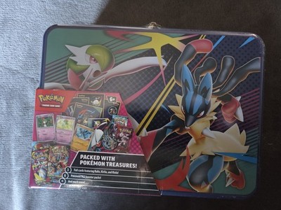 Pokemon 2025 Fall Mega Collector Chest Tin Box - 6 Packs & 3 Foil Cards ...