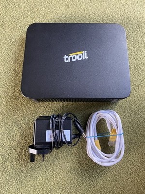 Technicolor DGA4134NLK DSL Modem Router Black Wireless Dual-Band USB 4 ...