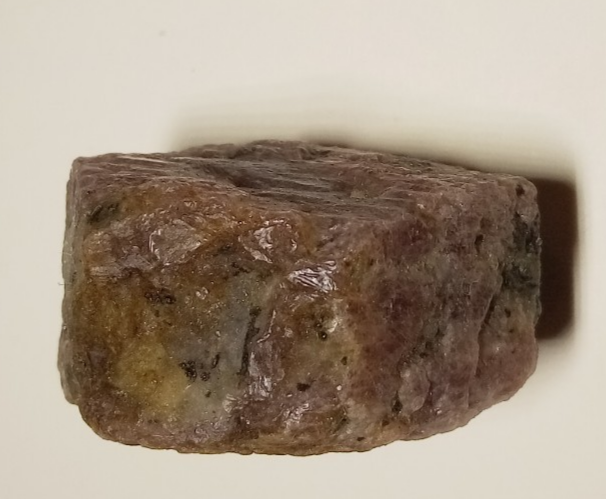 Ruby Corundum Record Keeper Triangles Biotite Mica with UV Reactive ...