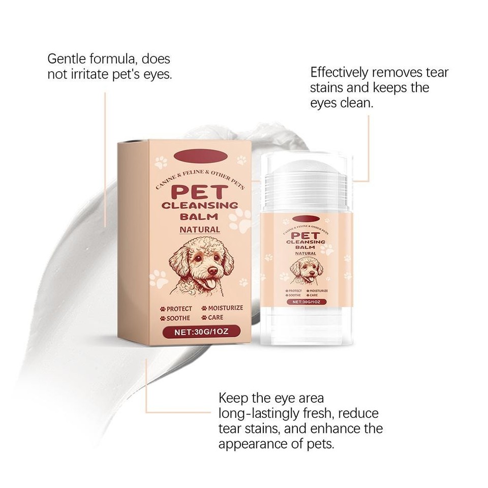30g PET Eye Balm For Dogs & Cats - Remove Tear Stain, Discharge, Crust ...