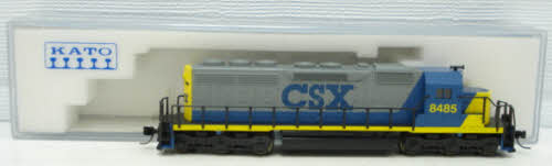 Kato 176-20S N Scale CSX SD-40 Diesel Locomotive Model Train for sale ...