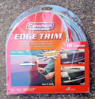 Cowles T5605 3/8'x18' Door Edge Chrome FC-42 | eBay