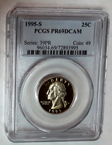 1995-S Proof Washington Quarter PCGS PR69DCAM | eBay