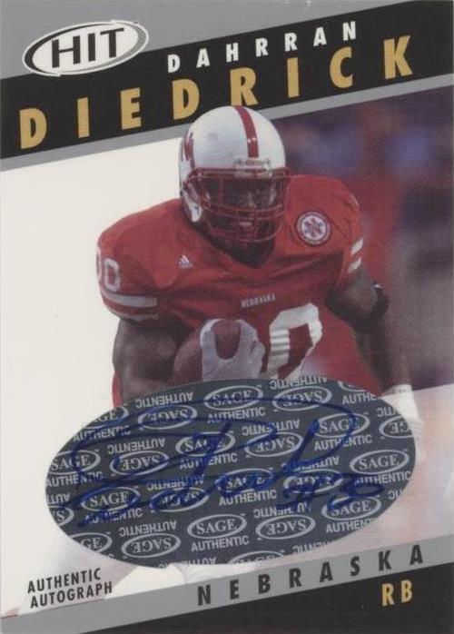 2003 SAGE Hit - Autographs Dahrran Diedrick #A30 Silver (AU, RC) for ...