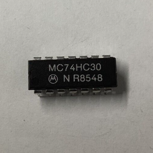 Set of 4 Pieces IC MC74HC30N MC74HC30, 74HC30, 74HC30N 14 pins DIP | eBay