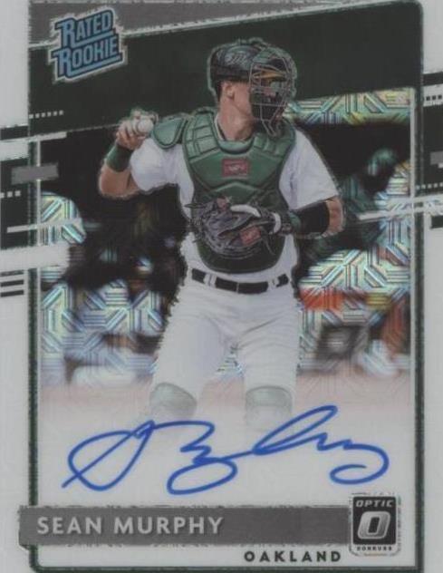 2020 Panini Donruss Optic - Rated Rookie Signatures Sean Murphy #RRS-SM ...