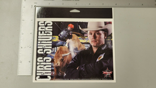 Chris Shivers PBR Professional Bull Riders 2012 sticker | eBay