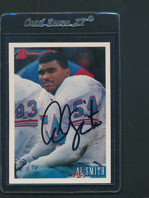 1993 Bowman #351 Al Smith Oilers Signed Auto *B9443 | eBay