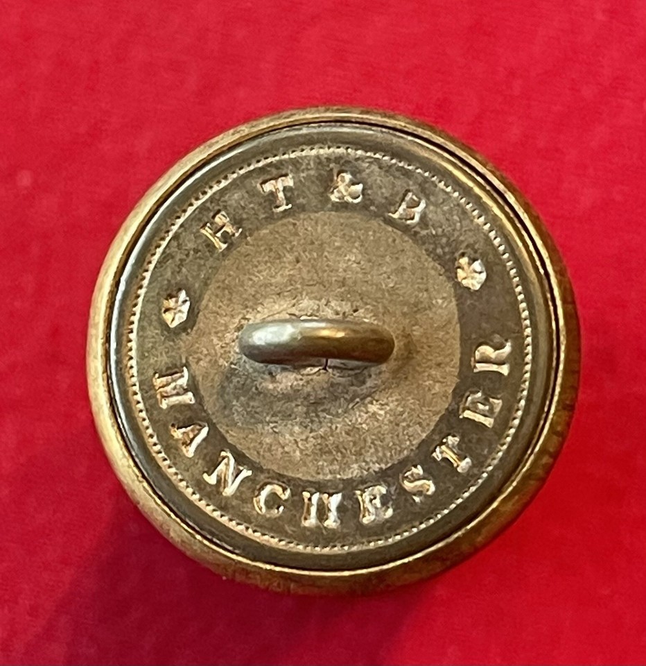 Civil War Confederate ENGINEER "E" BUTTON HT&B Manchester Superb! | eBay