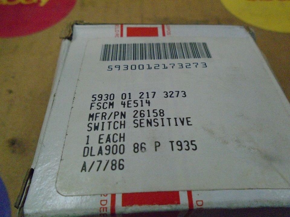 NOS CUCV M1008 M1009 STANADYNE FUEL FILTER SWITCH ASSY 26158 | eBay