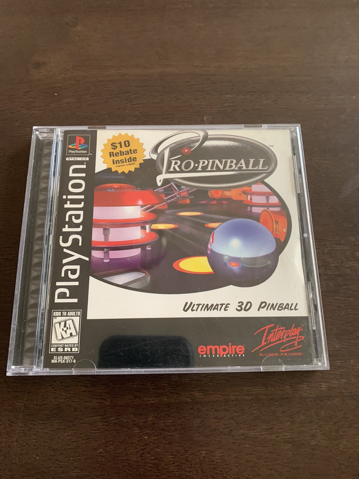 Pro Pinball (PS1) - Authentic | CIB Sony PlayStation 744788401917| eBay