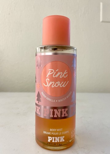 Victoria’s Secret Pink Snow Body Mist Vanilla Winter NEW Rare 8.4 Fl Oz ...