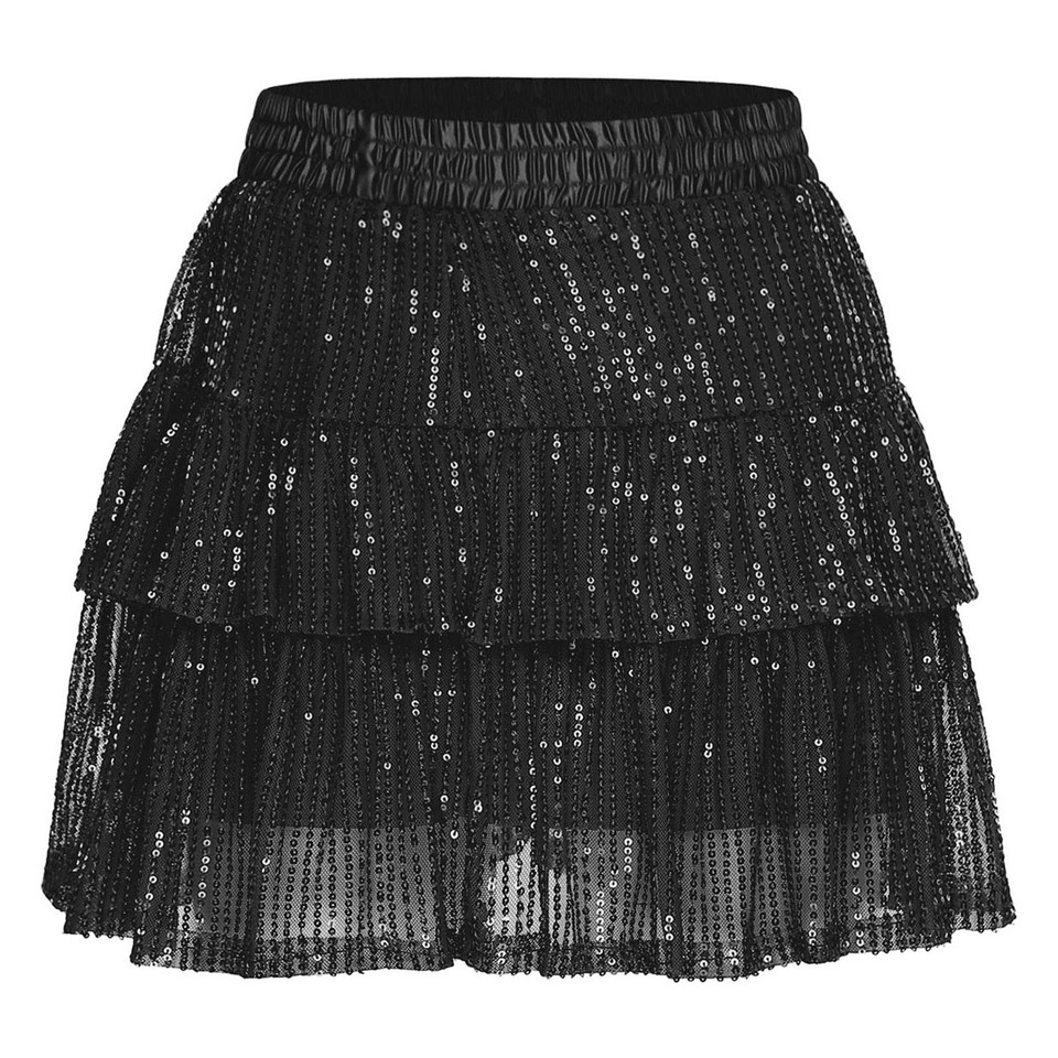 Womens Skirts Carnival Miniskirt Music Festival Short Skirt With Lining ...