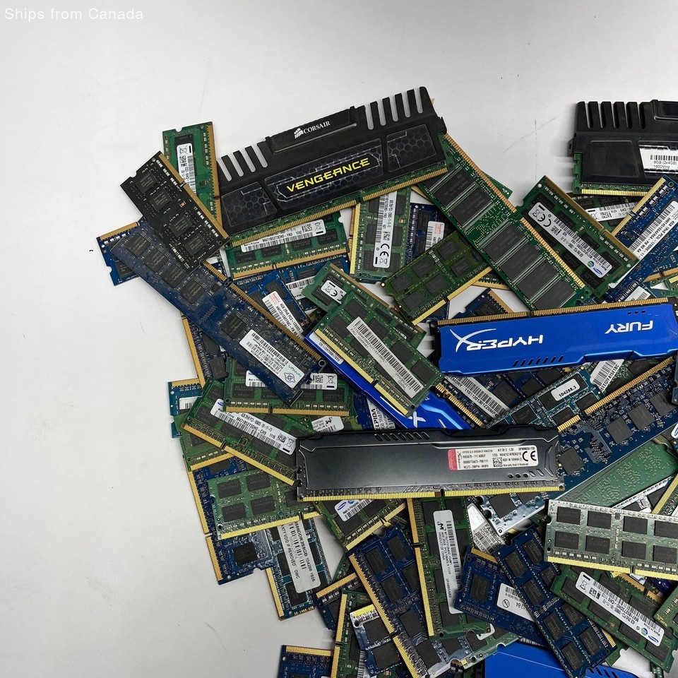 Lot of Assorted Ram (SO-DIMM & DIMM) | eBay