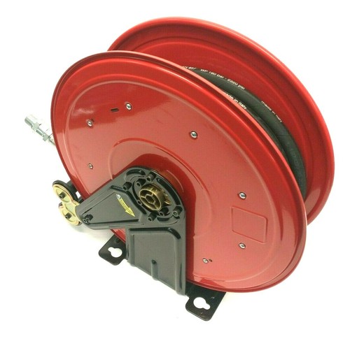 Zee Line 1475R Dual-Arm Open-Hose Oil Reel 32' Long Hose 2500 PSI 1/2 ...