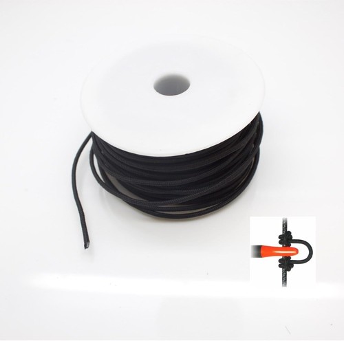 SAS 100 FT Release Nock Archery Compound Bow D-Loop Durable Wire Black ...