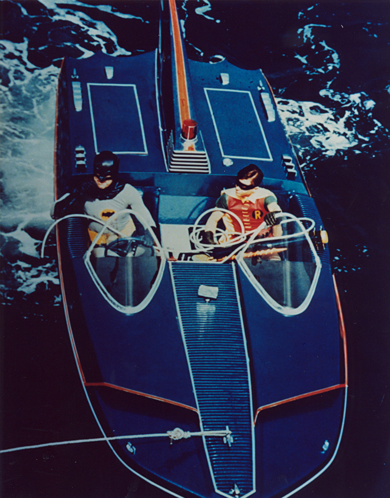 BATMAN ADAM WEST BURT WARD IN THE BATBOAT 1966 FEATURE FILM PHOTO | eBay