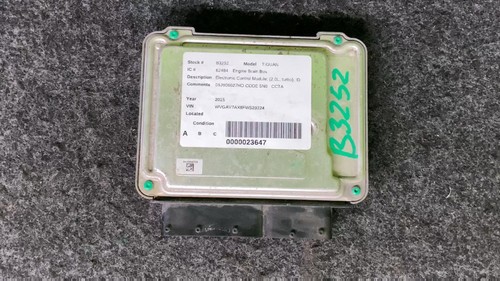 VOLKSWAGEN TIGUAN Engine Brain Box 06J906027HD CODE 5N0 CCTA B3252 | eBay