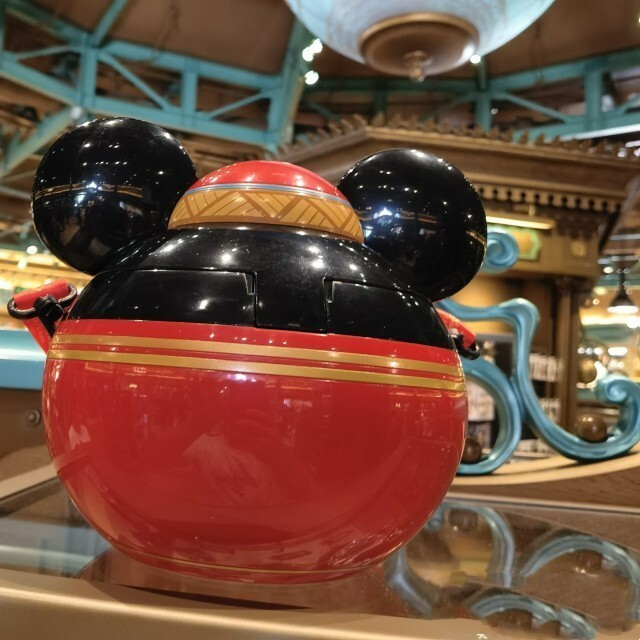 Authentic Disney Lunar New Year Mickey Mouse Popcorn Bucket Disneyland ...