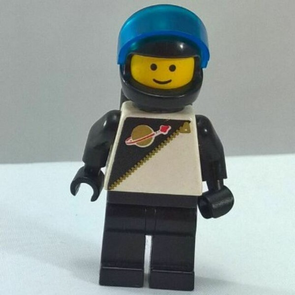 LEGO Vintage Space Minifigure Futuron - Black SP013 for Laser Ranger ...