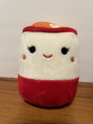 Squishmallows Food Raisy the Ramen Japanese Noodles Plush 6” NWOT | eBay