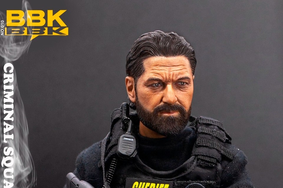 1/6 Criminal Squad Nick Gerard Head Sculpt For 12" Hot Toys PHICEN Male ...