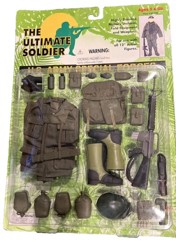 Vintage Toy Soldiers New ultimate soldier special forces Guns Equipment ...