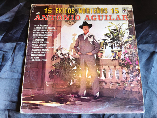 Antonio Aguilar "15 Exitos Nortenos 15" Original Musart 1989 Lp Record ...