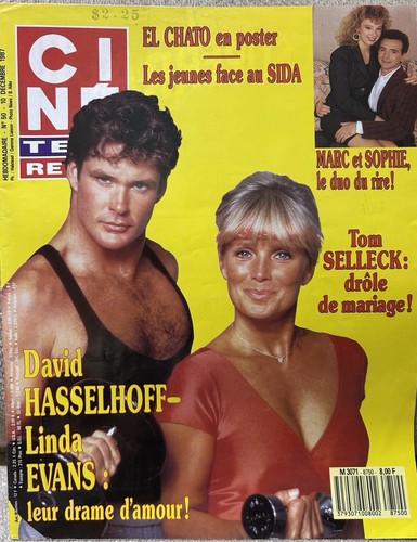 Jerry Lewis Linda Evan’s Tom Selleck Jackie & Joan Collins CINE Tele Revue 1987 | eBay