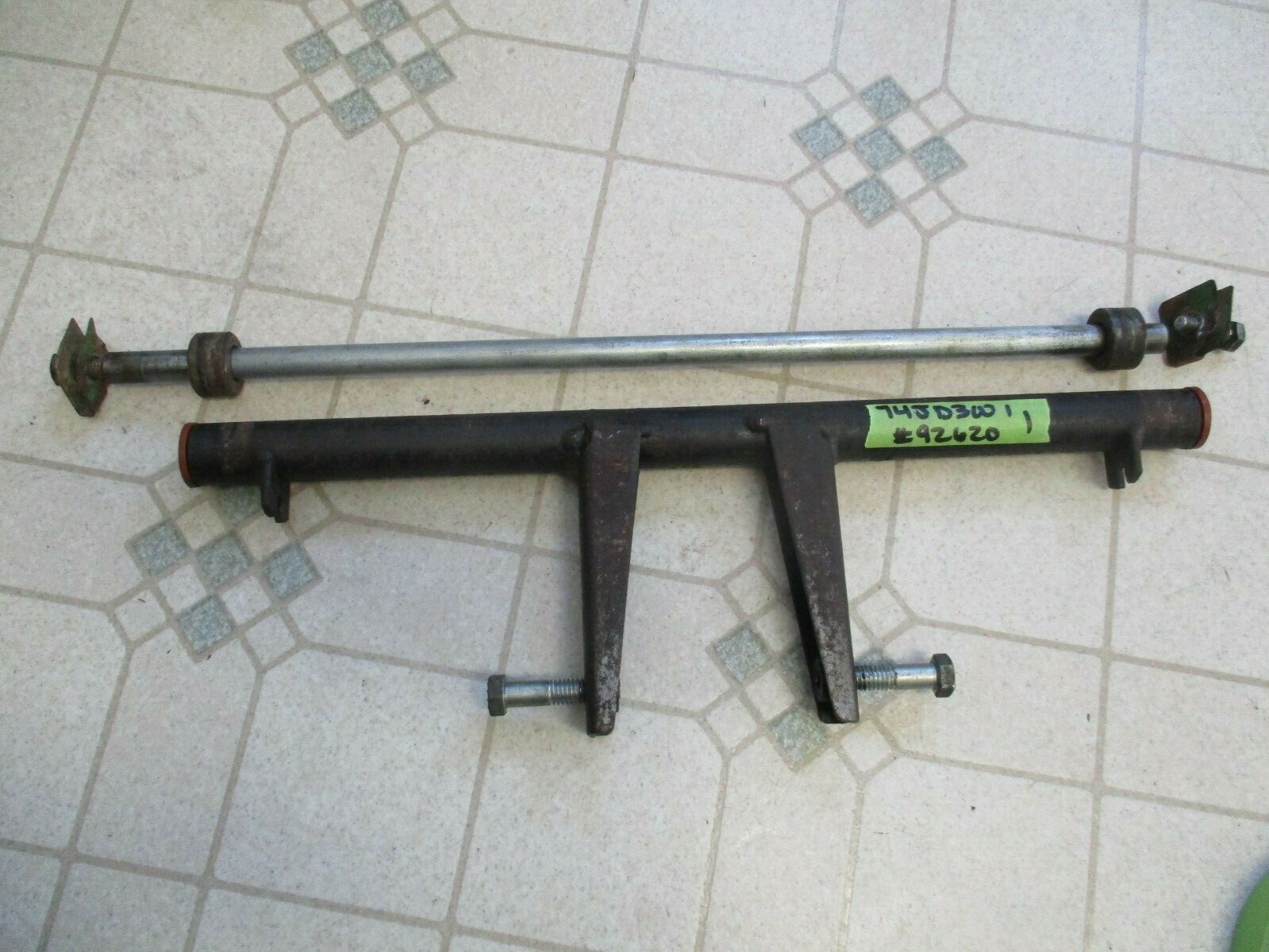 Vintage 74 John Deere 300 Snowmobile Suspension Bogie Arm Axle 292cc #1 ...