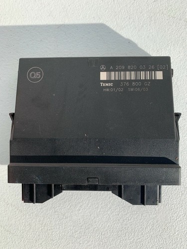 03-09 MERCEDES W209 CLK500 CLK320 REAR TEMIC CONTROL MODULE UNIT OEM | eBay
