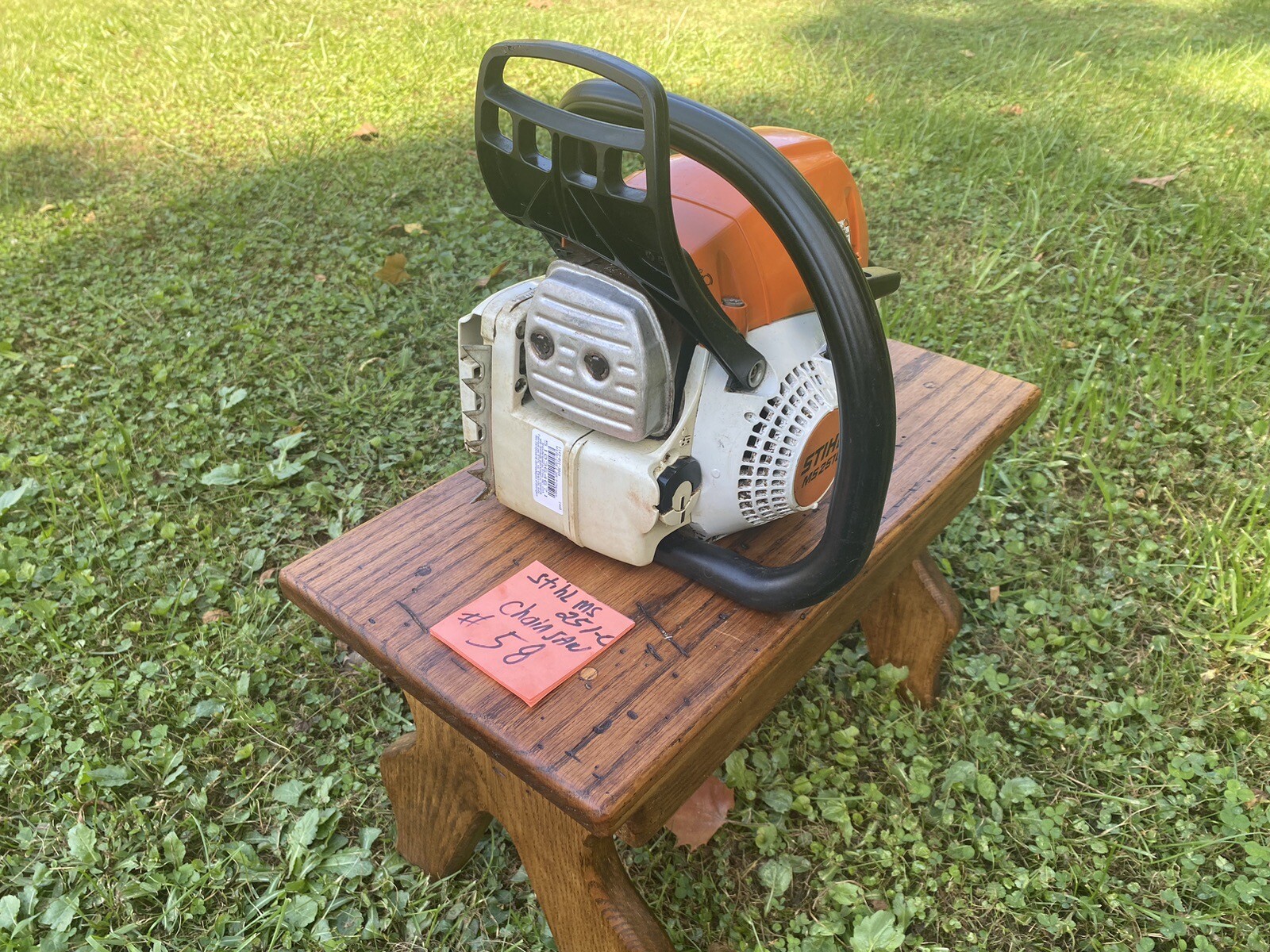 STIHL MS 251 C CHAINSAW, EASY START - TOOLESS CHAIN ADJUSTMENT NICE SAW ...