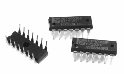 HEF4002BP (CD4002AE) Logic Dual 4-Input NOR Gate 4002 IC (2 pieces ...