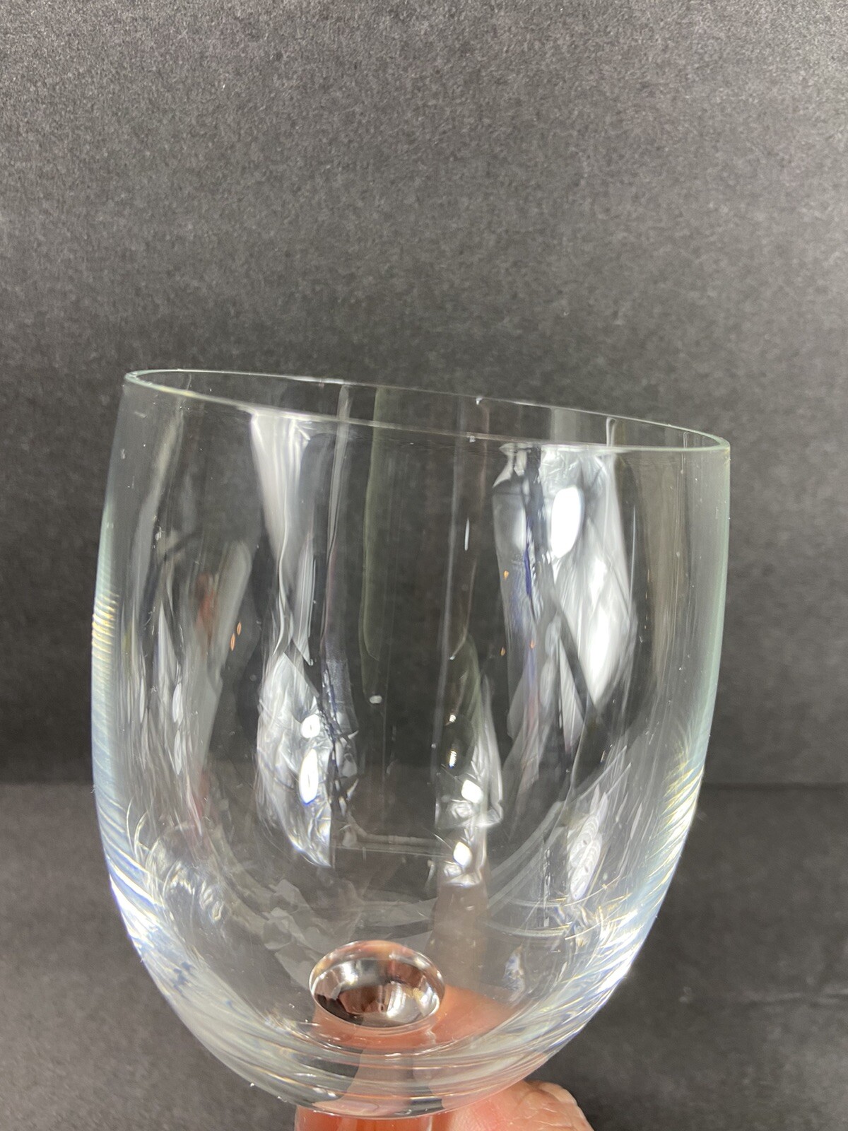 THOMAS COLONNA WINE GLASS VINTAGE SIGNED | eBay