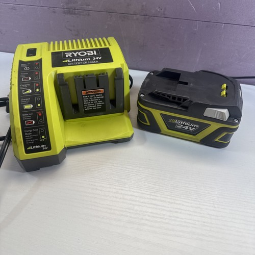 💥Ryobi Lithium 56 Wh 24v Battery and Charger Bundle OP242 OP140 Free ...
