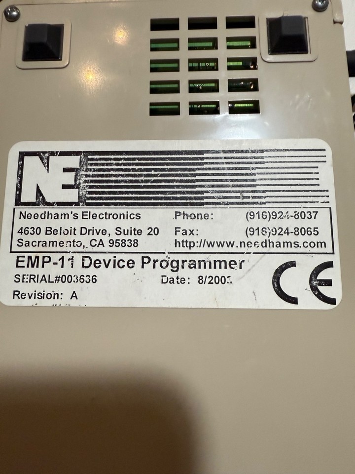 EMP-11 DEVICE PROGRAMMER NEEDHAM S ELECTRONICS USED (great condition ...