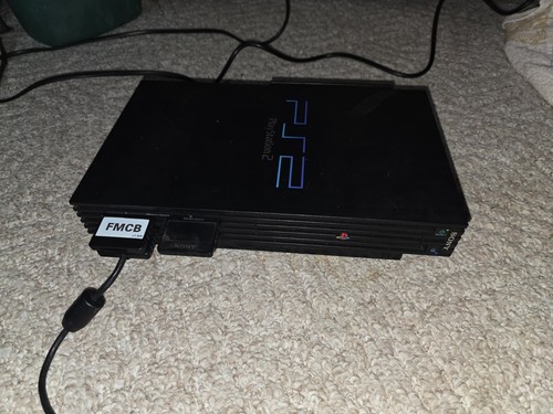 Sony PlayStation 2 Fat W/Soft Mod PS2 Console 256 Games Tested Works | eBay