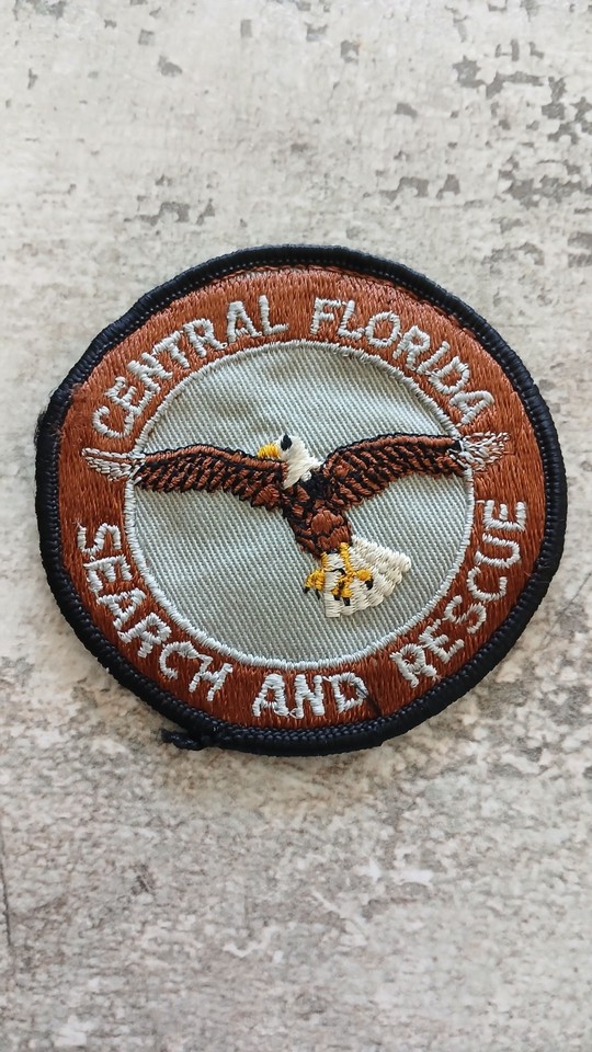 Central Florida SAR Search & Rescue very old take off Patch | eBay