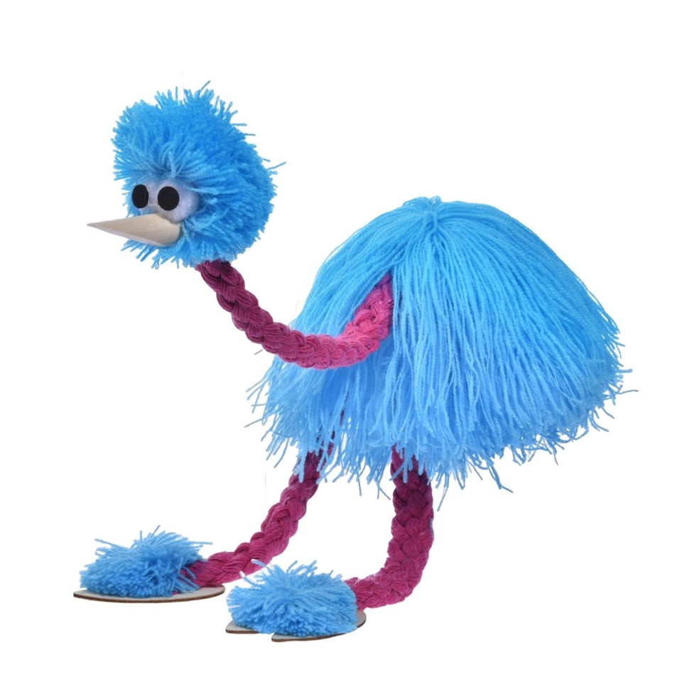 Marionette Ostrich Interactive Bird Puppet Puppet Doll Children ...