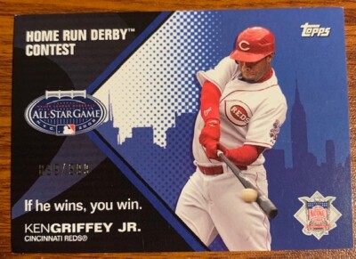 2008 Topps Home Run Derby Contest #899/999 Ken Griffey Jr. Cincinnati ...